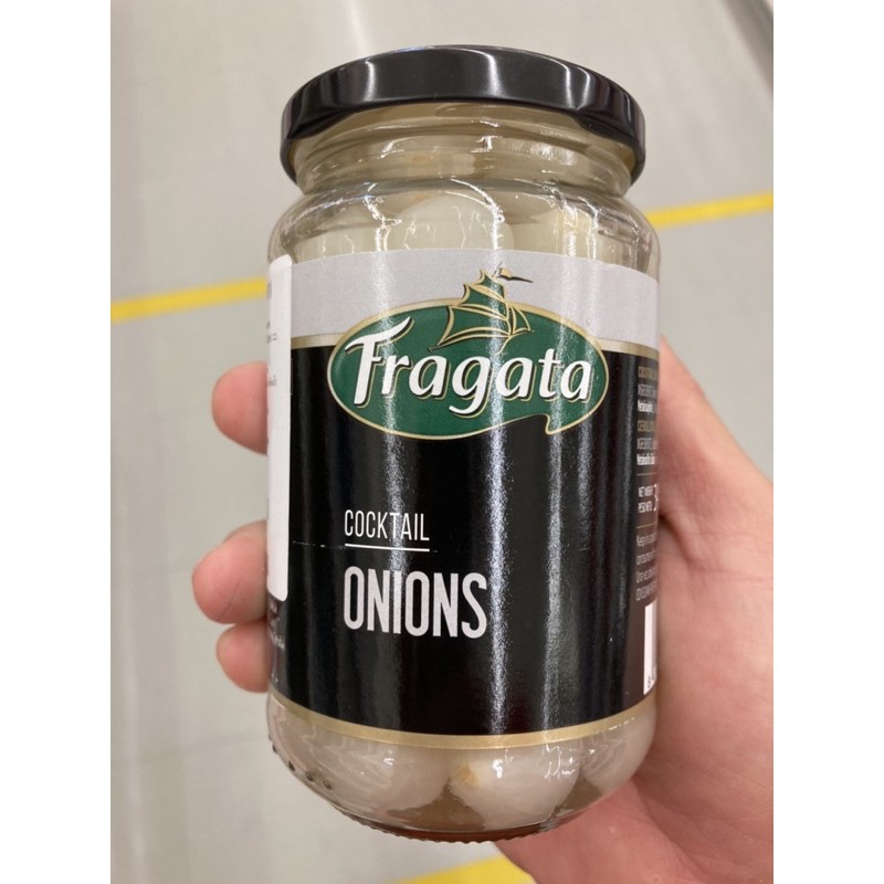 หัวหอมดองตราฟรากาต้า 345 กรัม cocktail onion 345 g | Shopee Thailand