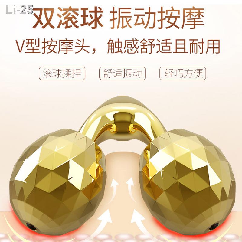 Roller V face meter micro current เครื่องนวดหน้า beauty stick push v ...