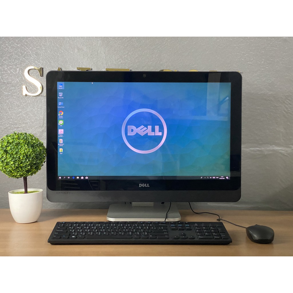 AIO Dell Optiplex 9010 i5gen3 Ram4GB HDD500GB จอ23นิ้ว Toucgscreen ...