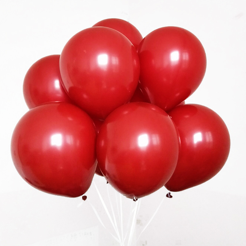 Wedding Balloon Ruby Red Wedding Birthday Balloon Pomegranate Red ...