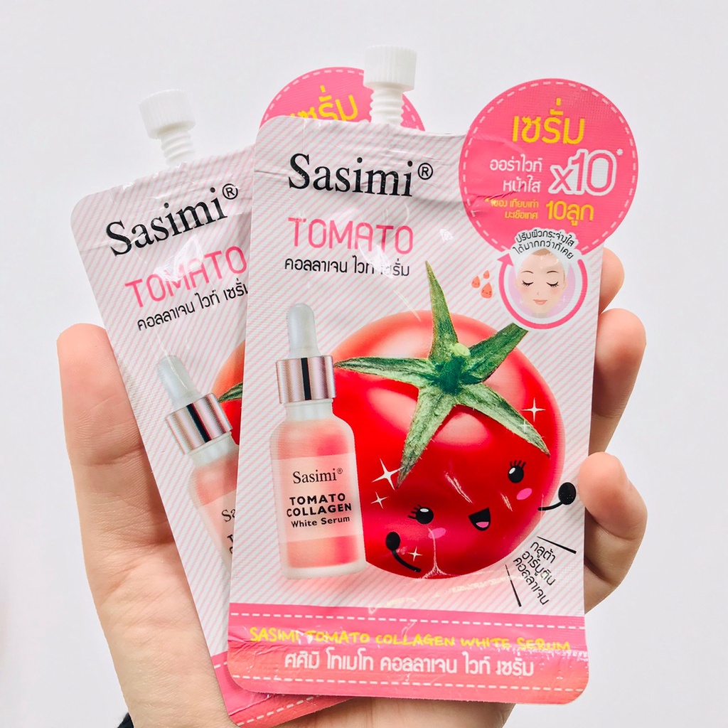 เซรั่ม มะเขือเทศ โทเมโท คอลลาเจน ไวท์ เซรั่ม ผิวดูเปล่งปลั่ง มีออร่า ...