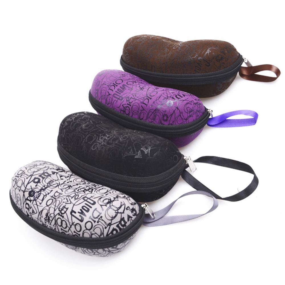 กรณีแว่นตาGlasses rotective Case Hard Eyeglasses Case Letters Zi Hook ...