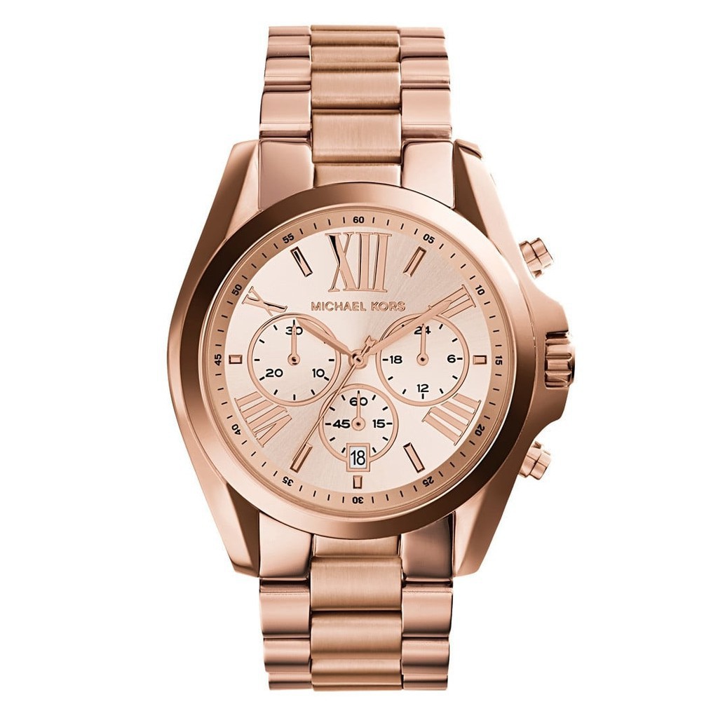 นาฬิกาไมเคิลคอร์ Michael kors Mk 5798 Bradshaw นาฬิกาข้อมือแฟชั่นสตรี ...
