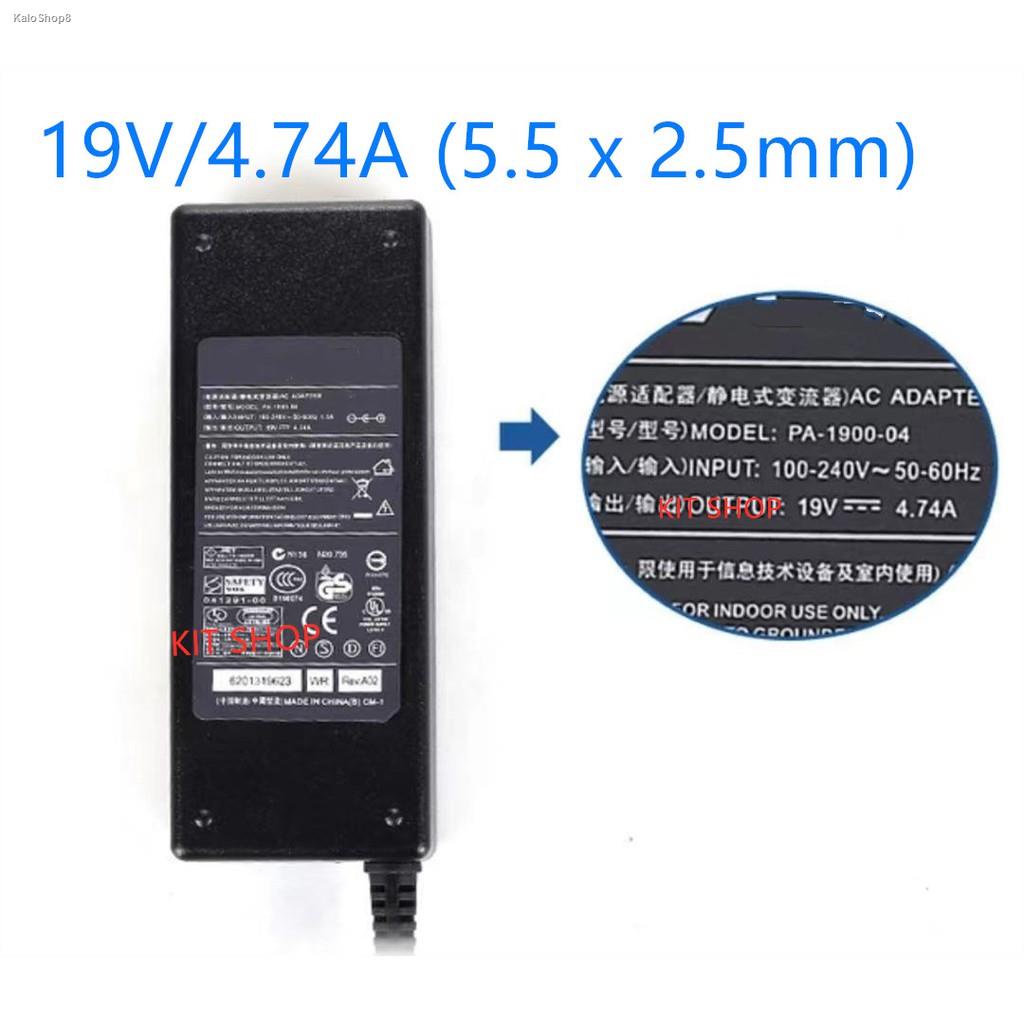OEM Adapter TOSHIBA 19V4.74A 5.5x2.5mm (Black) - kaloshop8 - ThaiPick