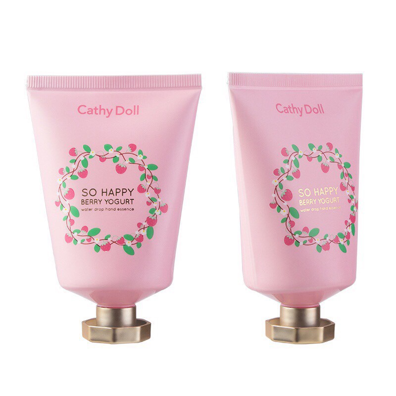 ♙ครีมทามือ Cathy Doll So Happy Berry Yogurt Water Drop Hand Essence 50g ...
