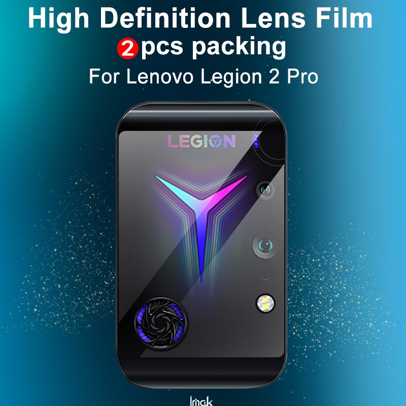 Imak Glass Back Camera Lens Film เลนส์ป้องกันหน้าจอ Lenovo Legion 2 Pro ...