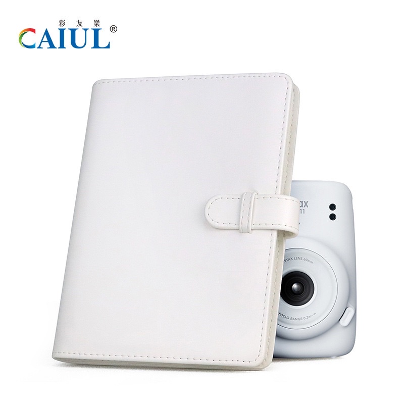 พร้อมส่ง อัลบั้มปกหนัง Caiul 128รูป 23นิ้ว โพลาลอยด์มินิ11 6สี จัดเก็บ ...