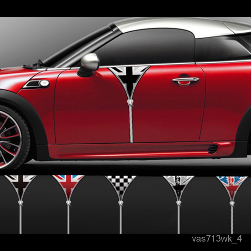 Car Door Side Stickers Decoration For Mini Cooper R50 R53 R55 Clubman ...