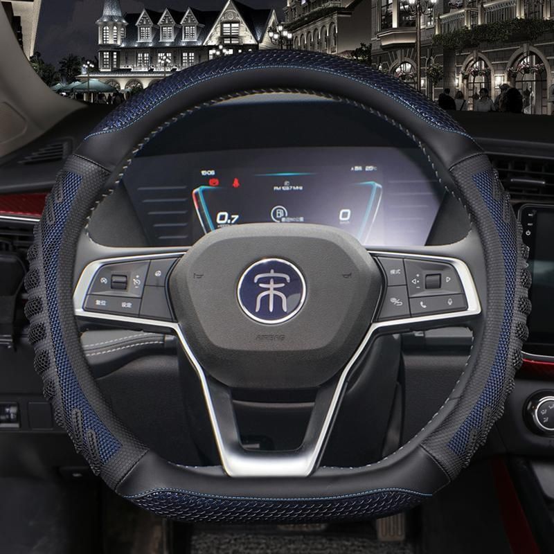 2021 BYD Qin plusdmi ปลอกหุ้มพวงมาลัย plus Nuvoton ev new energy Hansong pro ปลอกหุ้มแฮนด์รถ ...