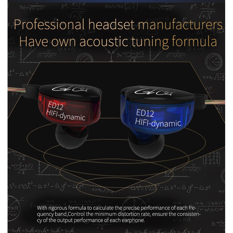 KZ ED12 หูฟังเสียงรบกวน - efrga4qj1c - ThaiPick