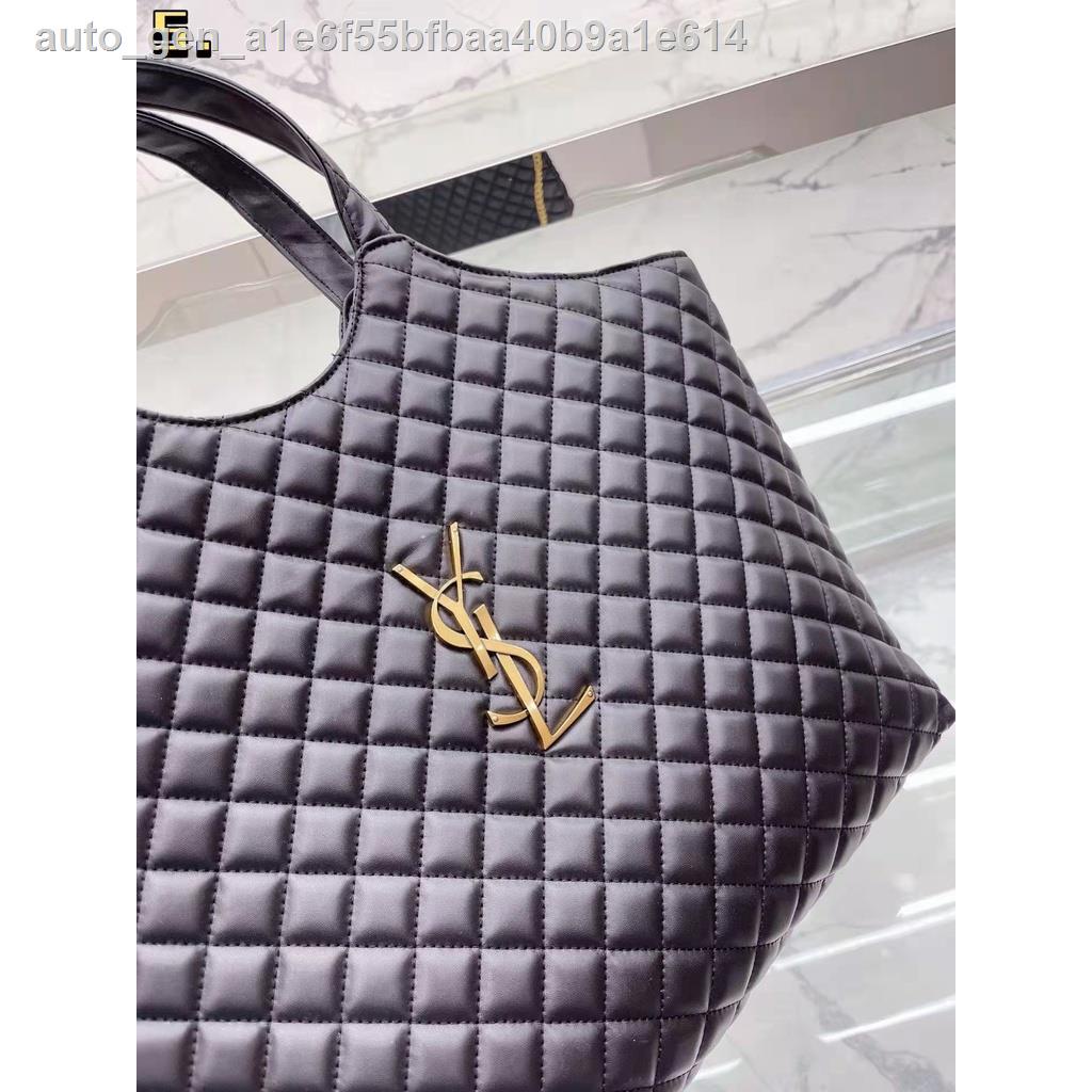 YSL Shopping Bag Stitched Texture Hand Practical Convenient And Modern ...