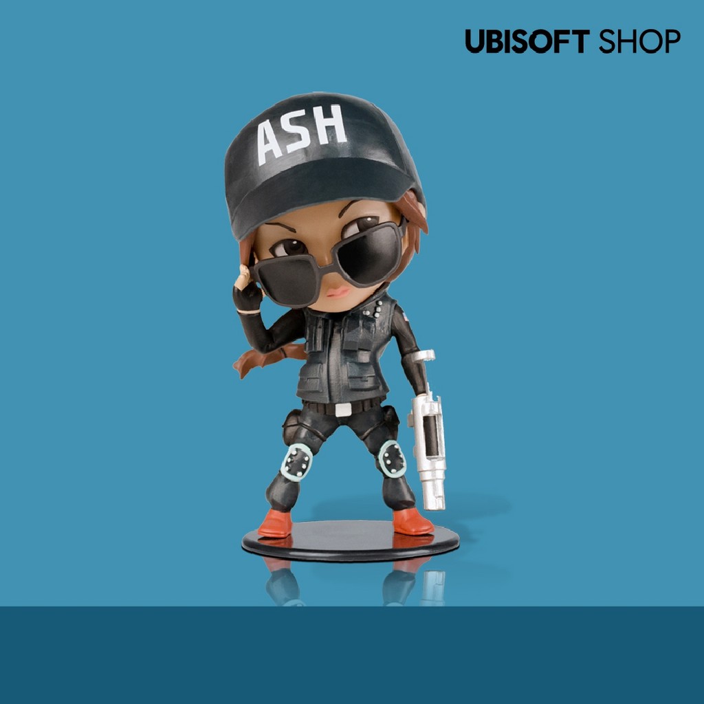 Ubisoft : Rainbow Six Siege Six Collection: Ash Chibi Figurine ...