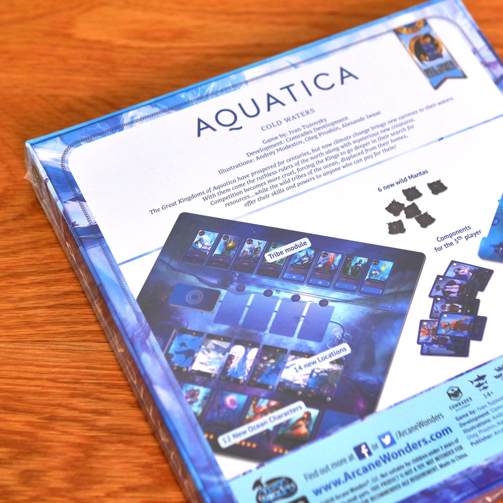 Aquatica - Aquatica Cold Waters - (Expansion) - Board Game - บอร์ดเกม ...