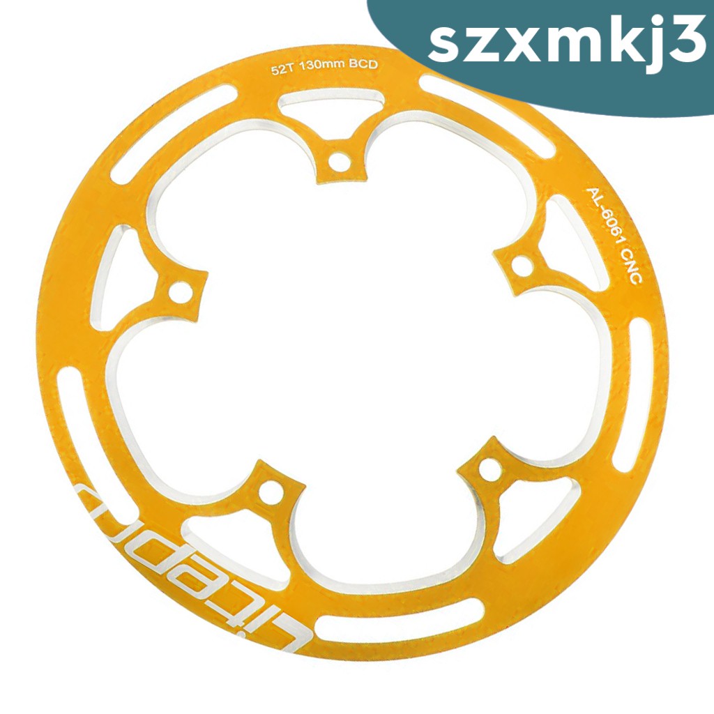 Tutoo Road Bike Bicycle Chainring Guard - BCD130 52T Chain Ring ...