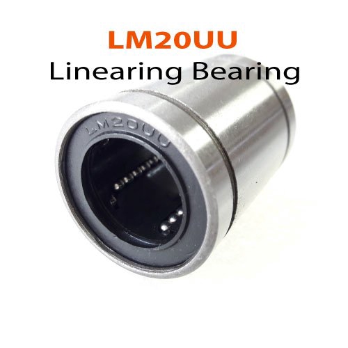 LM20UU ลูกปืนแบริ่ง Lm20uu Bearings Linear Ball Bushing | Shopee Thailand