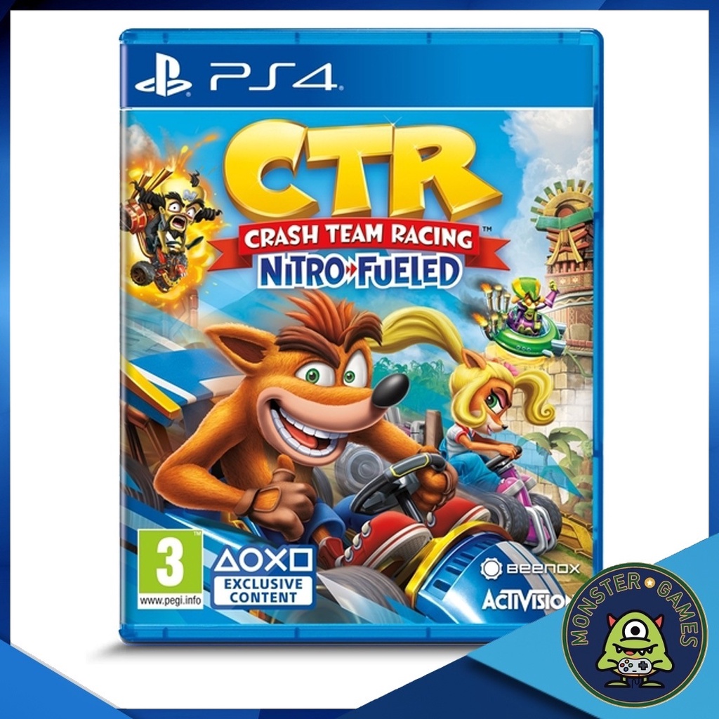 **โค๊ด ALLGMS12 ลด 80.-** Crash Team Racing Nitro Fueled Ps4 Game แผ่น ...