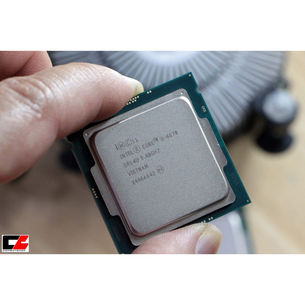 CPU INTEL CORE i5 4670 3.40Ghz 4 CORE 4 THREADS LGA1150 [ เฉพาะตัว CPU ...