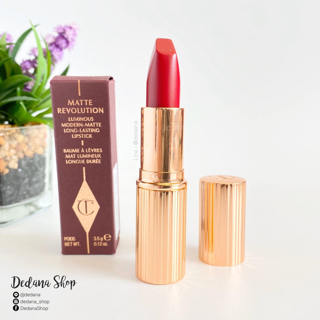 Charlotte Tilbury Matte Revolution Lipsticks 3.5g - Red Carpet Red ...
