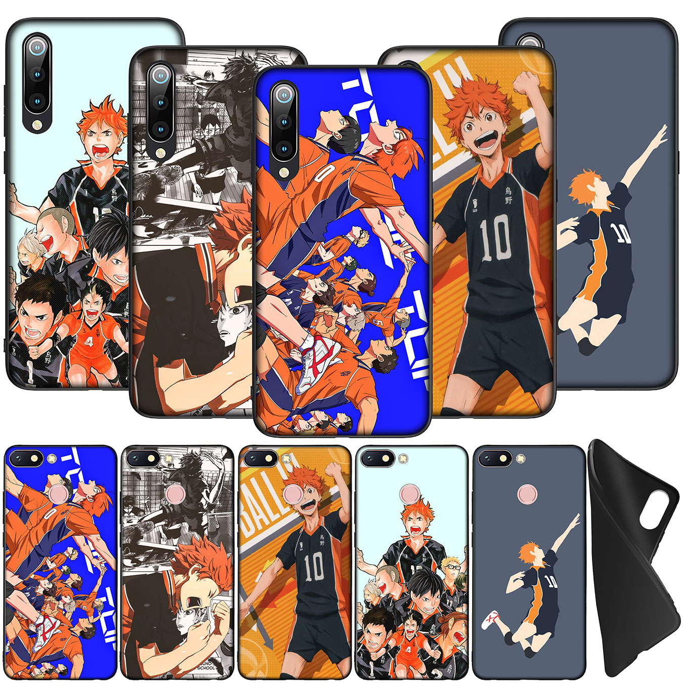 เคสโทรศัพท์มือถือลายการ์ตูนอนิเมะ Haikyuu Hinata Attacks สําหรับ ...