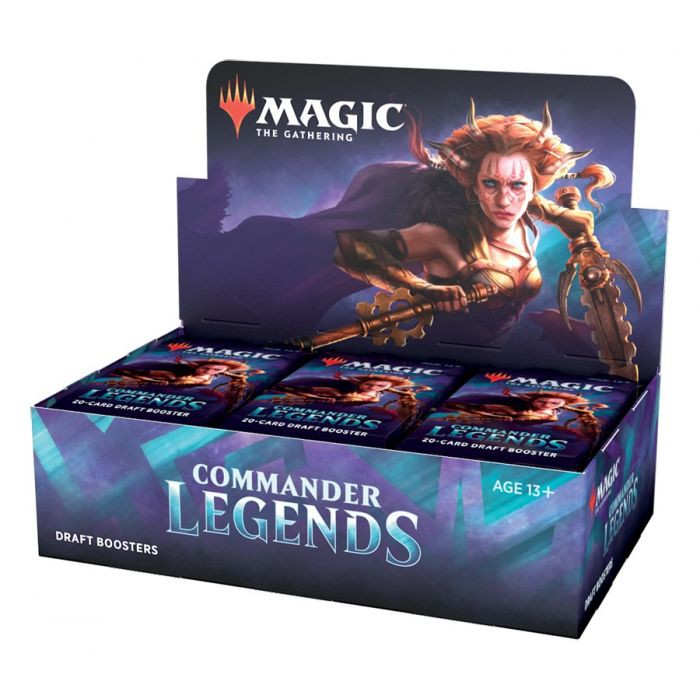 Magic the Gathering: Commander Legends Draft Booster Box ...