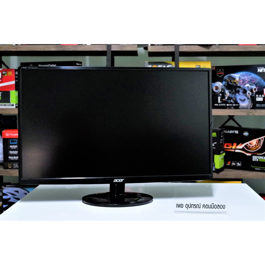 จอ ACER LED S271HL 27 นิ้ว (VGA DVI HDMI) ใหญ่ๆ สวยๆ | Shopee Thailand