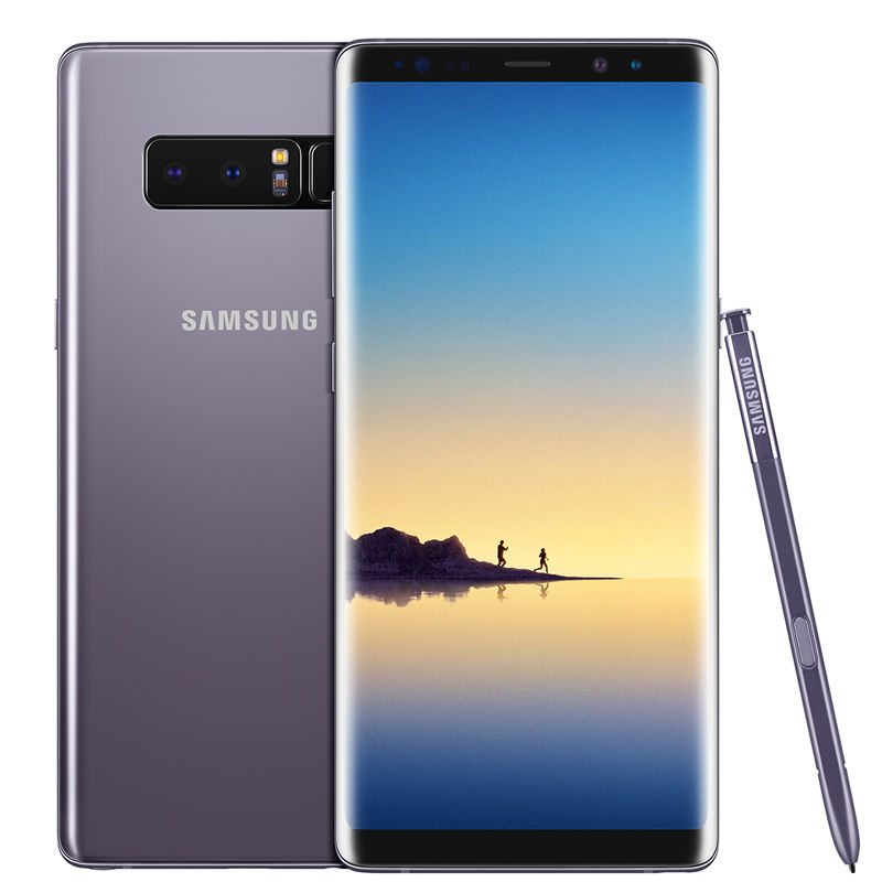 ซัมซุงNote8สมาร์ทโทรศัพท์หน้าจอโค้งเต็มNetcom4Gลายนิ้วมือจดจำใบหน้าBNMการ์ดnote9มือสอง ...