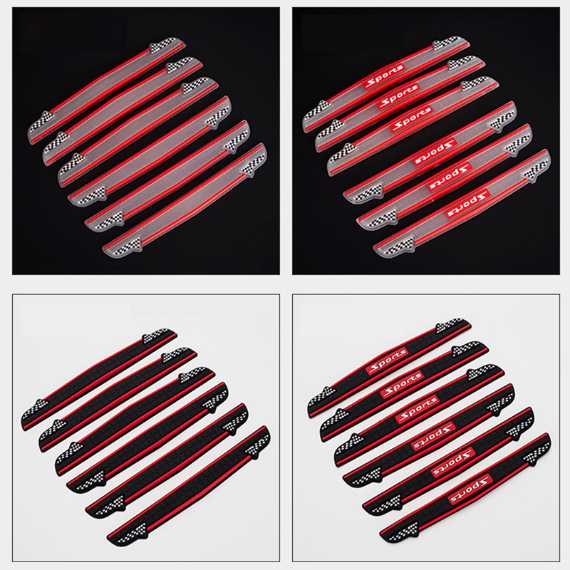 Universal Car Door Edge Guard Scratch Strip Protector Rubber Rearview ...