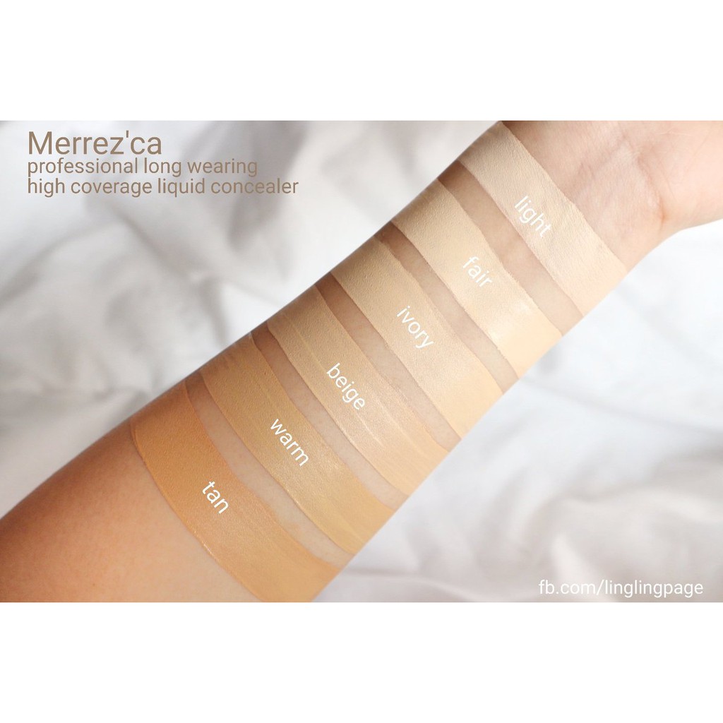 (ของแท้/พร้อมส่ง) MERREZCA Professional Long Wearing & High Coverage ...