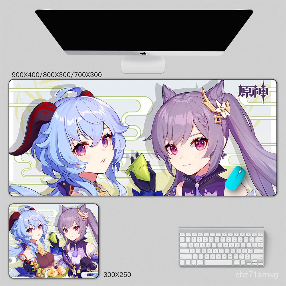 ☋Genshin Impact Yuanshen Raiden Shogun shadow Anime Yuanshen Oversized ...