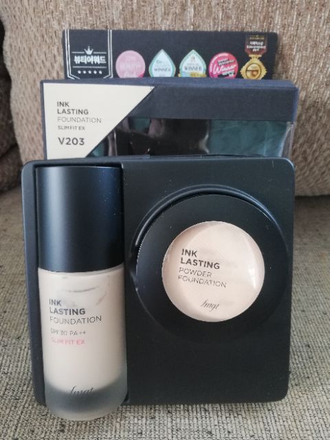 The face shop ink lasting foundation set - sonara - ThaiPick
