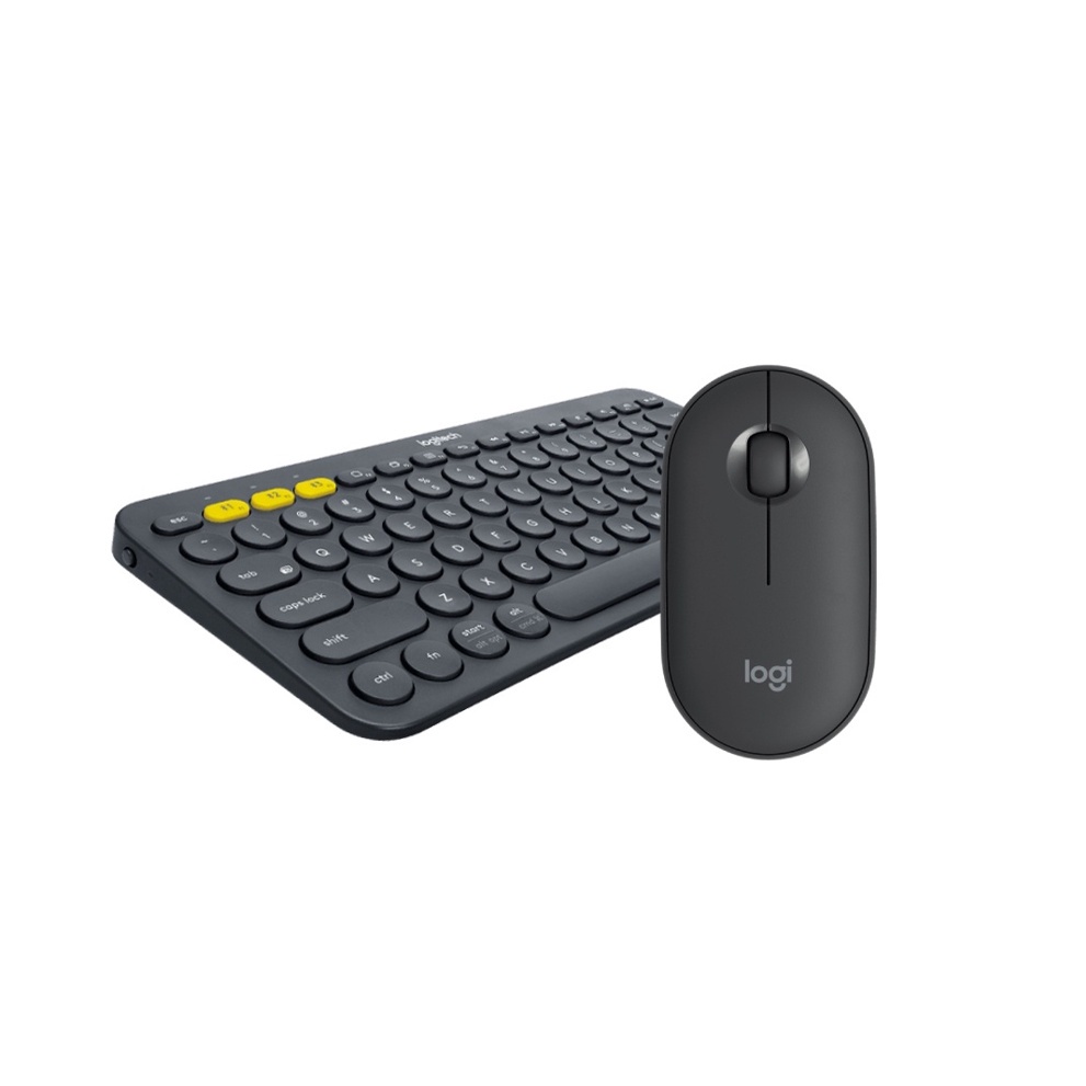 LOGITECH K380 KEYBOARD MULTI DEVICE KEY THAI - GREY (1Y)+LOGITECH ...