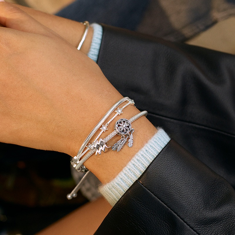 จี้พู่จับฝันแพนดอร่าแพนดอร่าสวรรค์ 797200 DIY ของขวัญคู่รักป่า ...