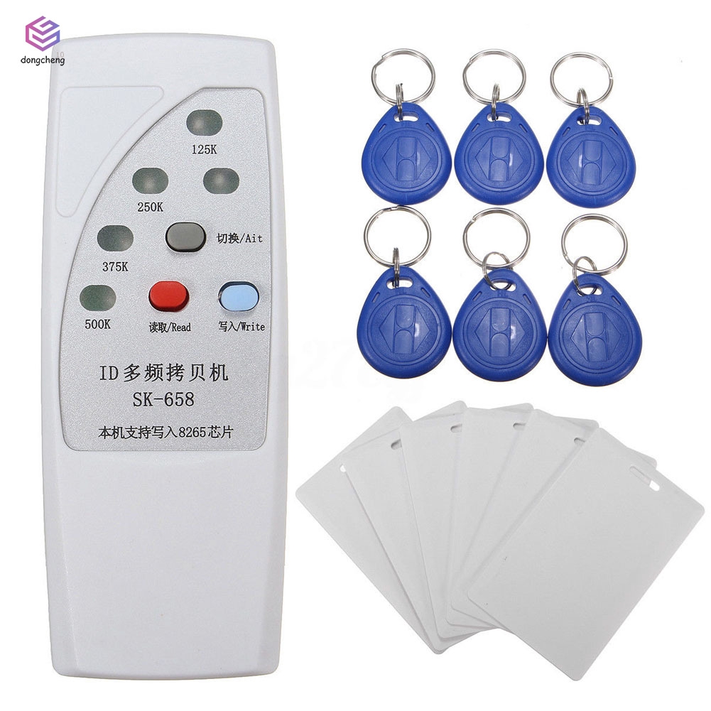 Free shipping 13 Pcs 125KHz RFID ID Card Reader Writer Copier ...