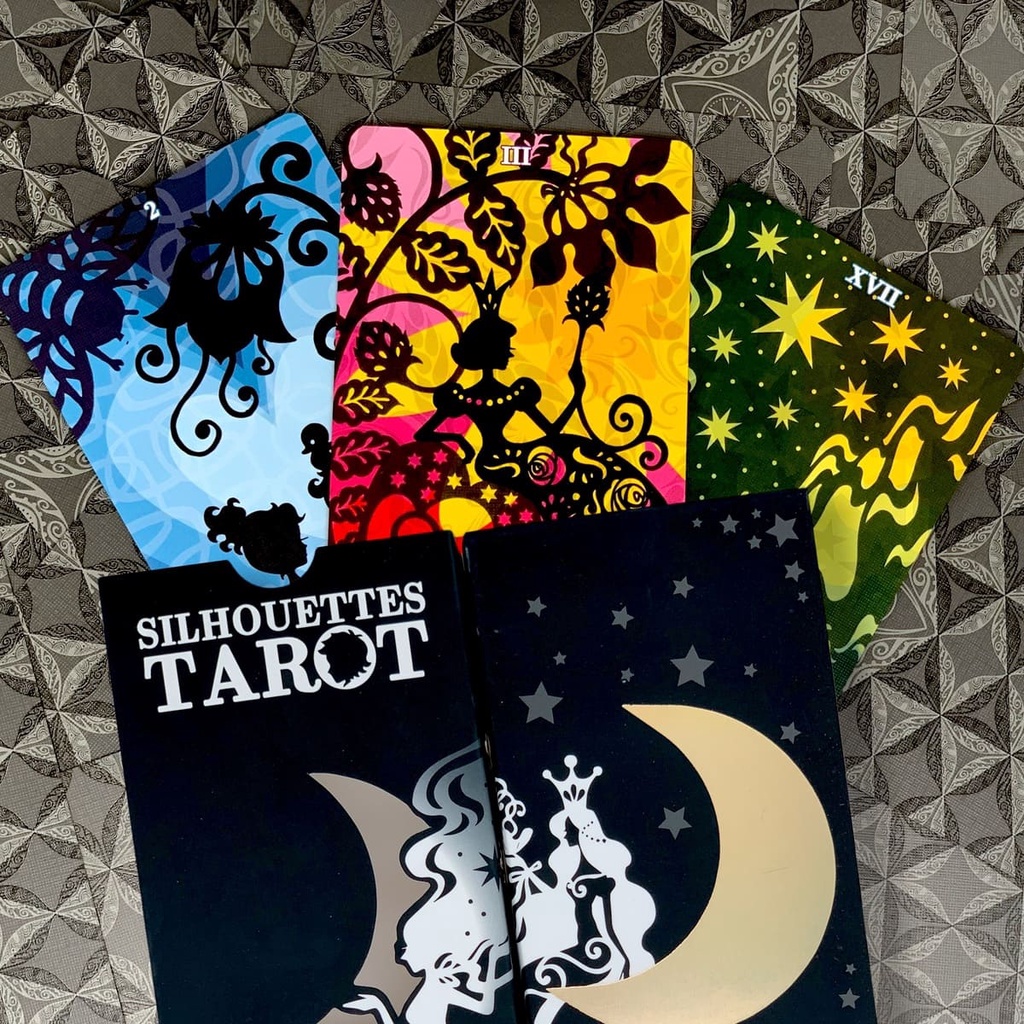 Silhouettes Tarot Standard Version Silhouette ไพ่ทาโร่ ของแท้ ไพ่ทาโรต์ ...