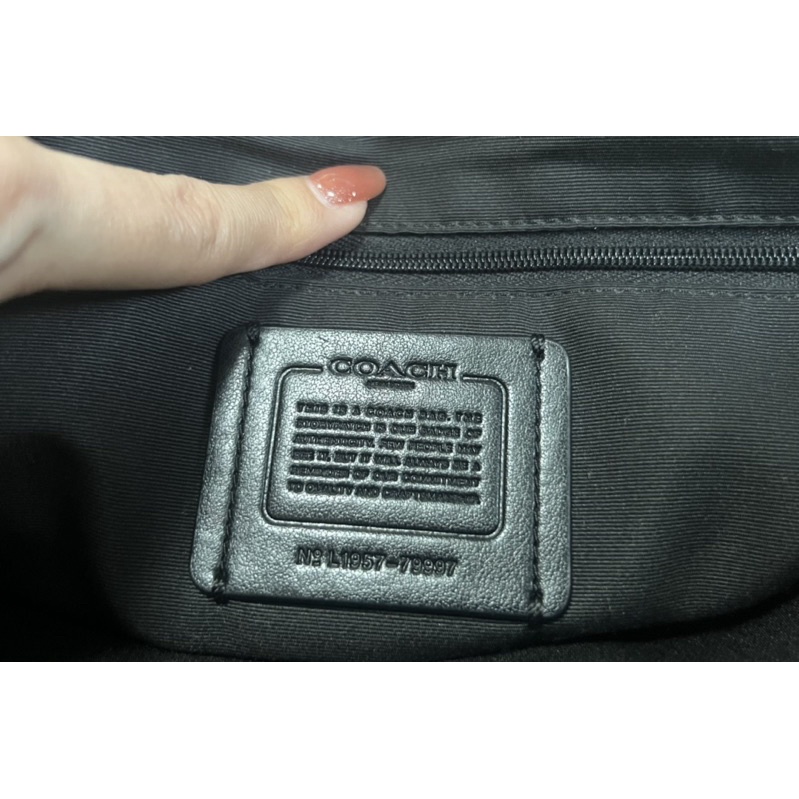 ***Authentic*** COACH 79997 PRAIRIE SATCHEL IN PEBBLE LEATHER สีดำ ...