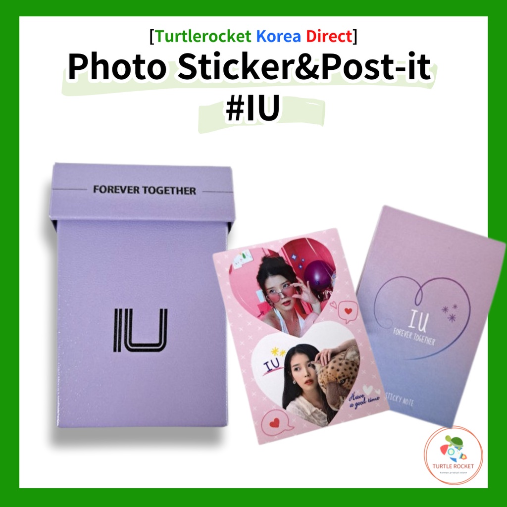 [IU] Photo sticker book and post-it memo set | Shopee Thailand