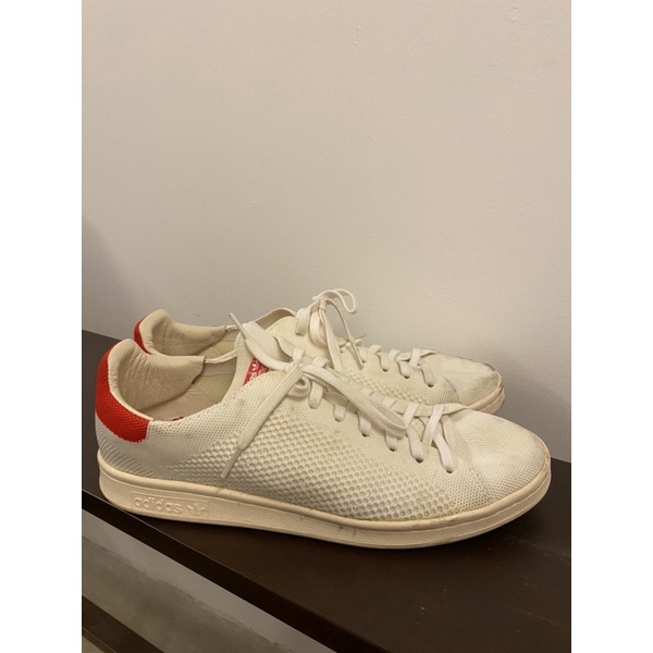 Adidas Stan Smith Prime Knit มือสอง สีขาว-แดง ไซส์ 44 - sweetie8884 ...