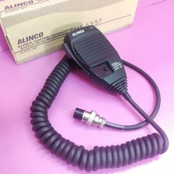 Mic ALINCO EMS-53 8pin DTMF ไมโครโฟน สำหรับวิทยุสื่อสาร DR245PL DR-03 DR-06 DR-135 DR-235 DR-435 ...