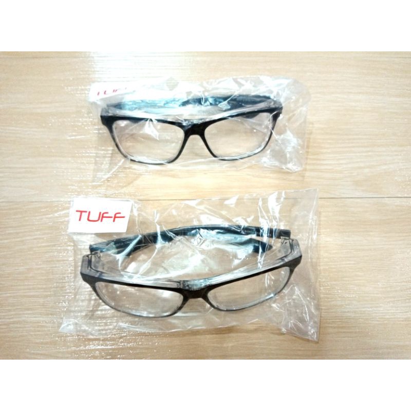 TUFF แว่นตานิรภัย เปลี่ยนเลนส์สายตาได้ Safety Glasses changeable lens ...