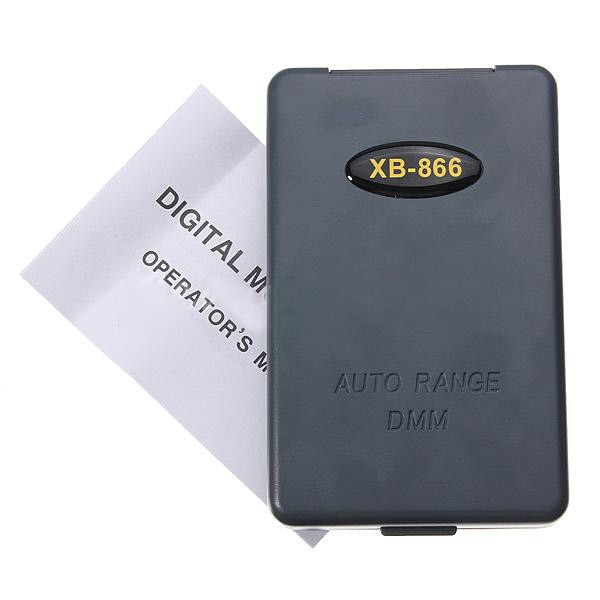 LCD Mini Auto Range ACDC Pocket Digital Multimeter Voltmeter Tester ...