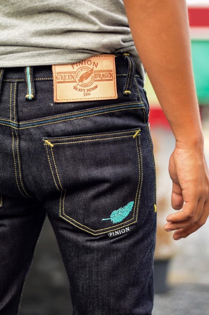 Green Dragon 18oz pinion denim - thinnerman - ThaiPick