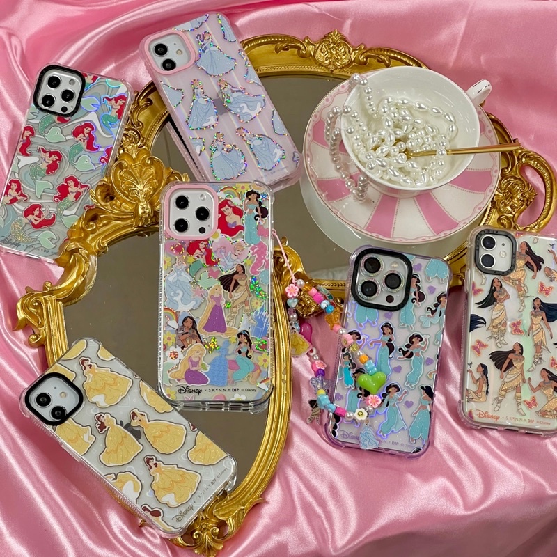 IN STOCK Disney x Skinnydip Princess Sticker Shock iPhone Case - crush.on.cases - ThaiPick