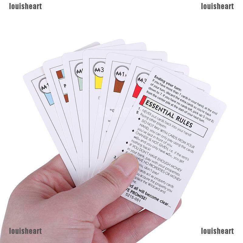 NEW 1Set Fashionable Monopoly Deal Card games English desktop game ...