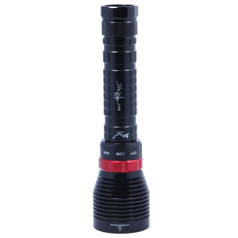Diving Flashlight DX1 XM-L XML XM-L2 15W 2000LM Waterproof LED Diving ...