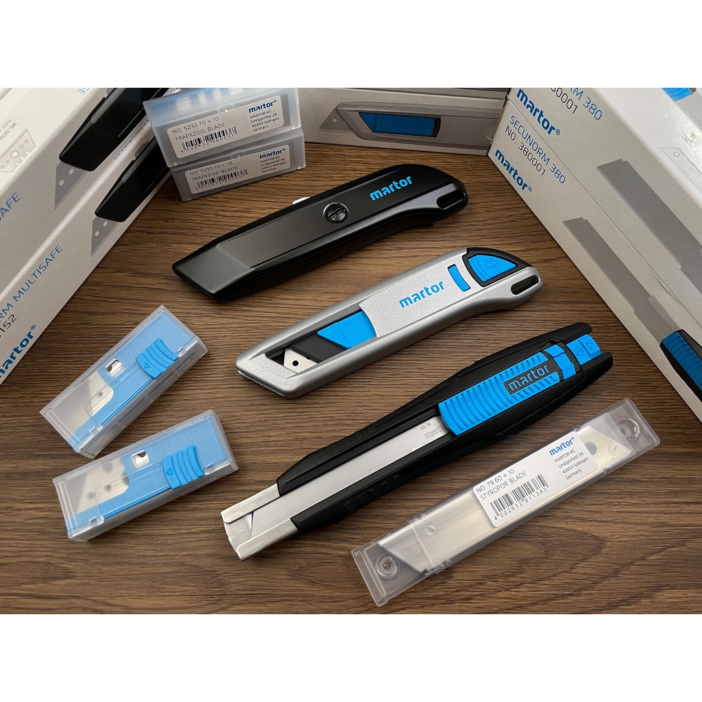 Martor Secunorm Multisafe Trapezoid Blade ( 8152 ) มาร์ทอร์ มีด คัตเตอร ...