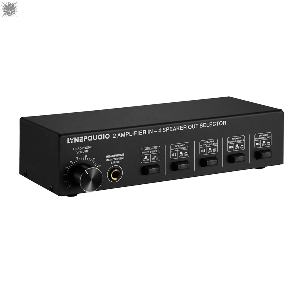 To Linepaudio 2 In 4 Out Speaker Box 4 โซนและลําโพงควบคุมระดับเสียงแจ็ค ...