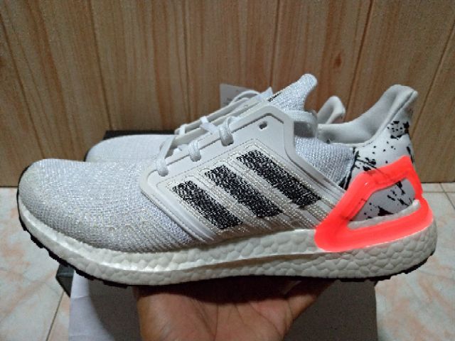 Ultraboost 20 white coreblack solar orange ของแท้ 100 ...