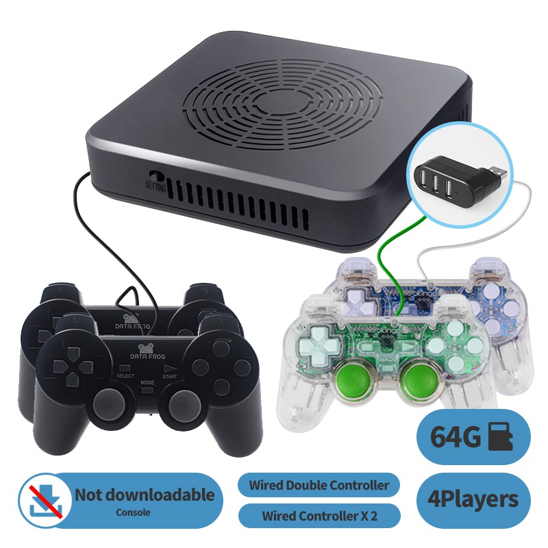 เกมคอนโซล：DATA FROG S1/GBA TV Video Game Console Built in 3000/10000 ...