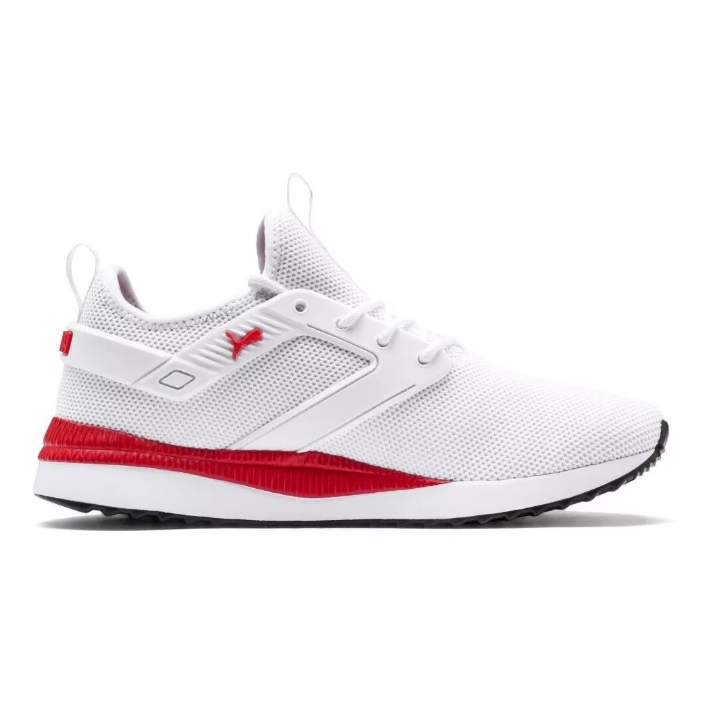 Puma 369483 03 Pacer Next Next Puma รองเท้าผ้าใบลําลองสําหรับสตรีสีขาว ...