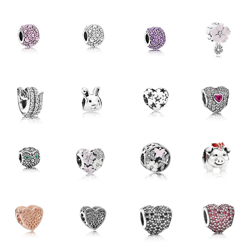 pandora style s 925 สีเงิน 791755 ชิ้นz | Shopee Thailand